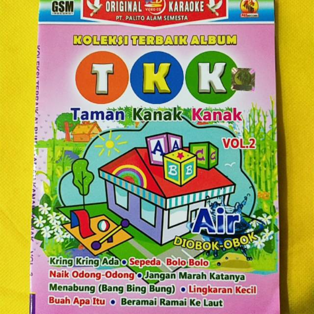 Jual Kaset VCD original karaoke lagu terbaik taman kanak-kanak vol 2 | Shopee Indonesia