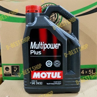 Jual OLI MESIN MOBIL MOTUL MULTI POWER PLUS 5w/30 - 4 liter | Shopee ...
