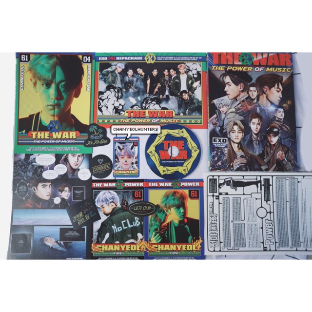 Jual ALBUM EXO POWER REPACKAGE CHANYEOL FULLSET | Shopee Indonesia