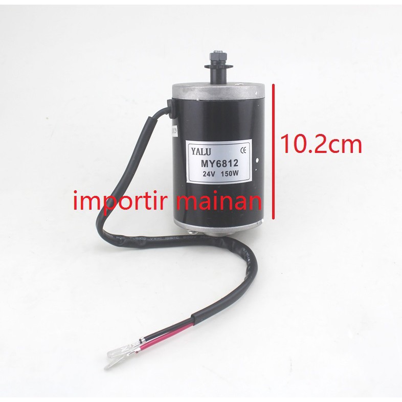 Jual dinamo skuter listrik dinamo sepeda listrik motor e-scooter DC motor 24V 150W MY6812 ...
