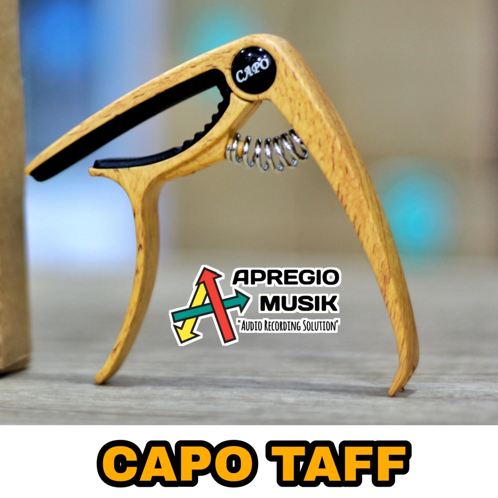Jual Capo Guitar Wooden Design with pin remover | Shopee Indonesia