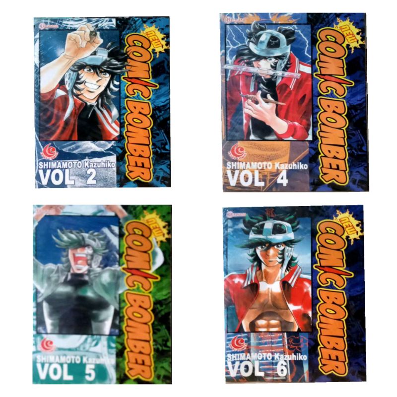 Jual Komik New Comic Bomber Volume 1, 2, 4 dan 5 Original Segel ...