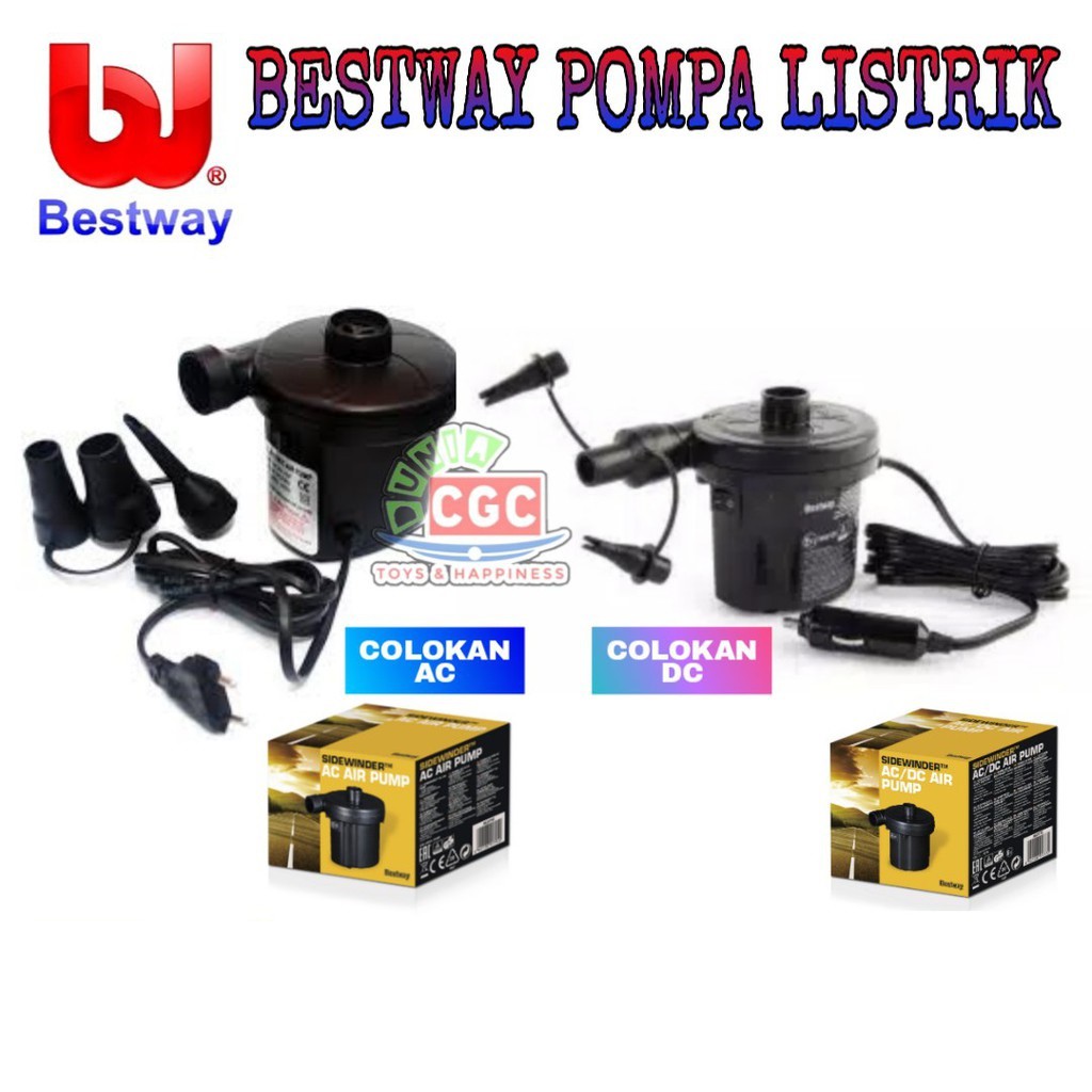 Jual Bestway 62056 Pompa Angin Listrik Elektrik Vakum SNI | Shopee Indonesia