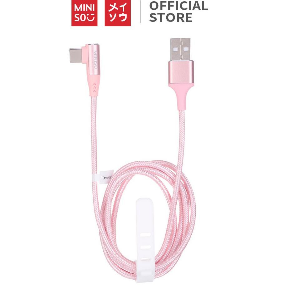 Jual MINISO Gaming TIPE-C Kabel Data Charger 1M 2.1A (KODE 696 ...