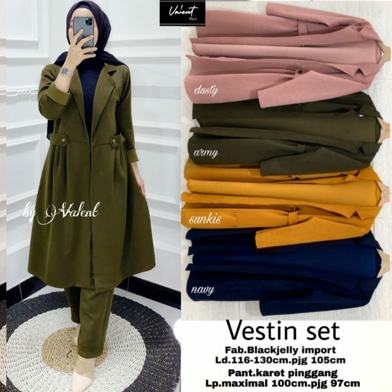 Jual Vestin Set | Shopee Indonesia
