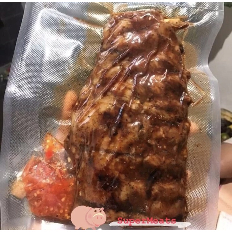 Jual babi iga Bbq / bbq pork ribs ( 600gr ) | Shopee Indonesia