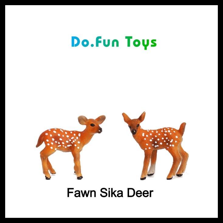 Jual TERBARUU!! Sika Deer Family Animal Figure/ Miniatur Mainan ...