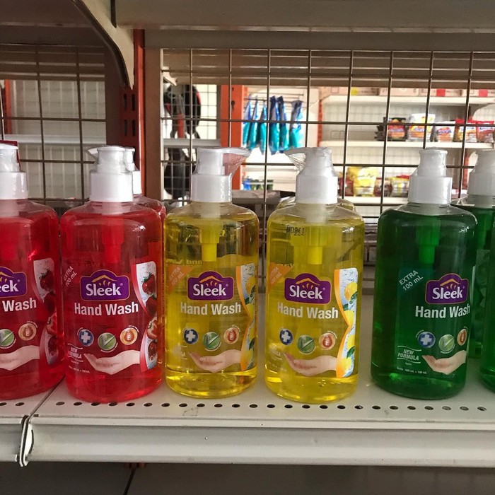 Jual Sleek Handwash Sabun Cuci Tangan 500ml 3 Varian Aroma Merah Kuning ...