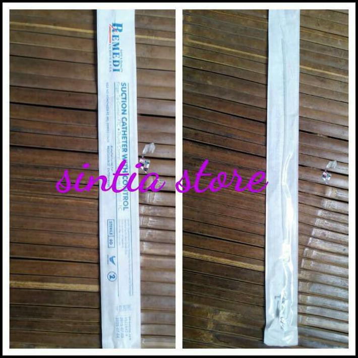 Jual ORIGINAL SUCTION CATHETER WITH CONTROL 12G REMEDI | Shopee Indonesia
