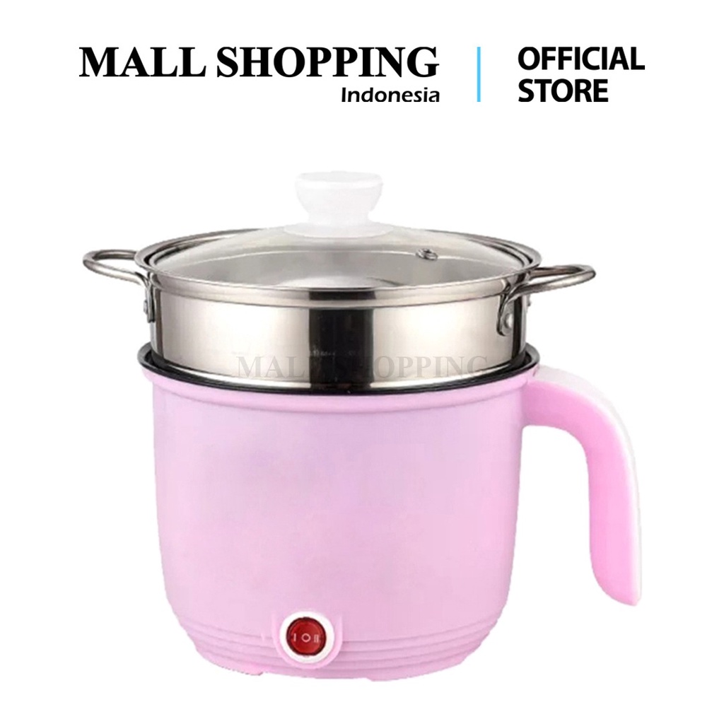 Jual (COD) Panci Elektronik Panci Mini Size Serbaguna 450 Watt 18CM ...