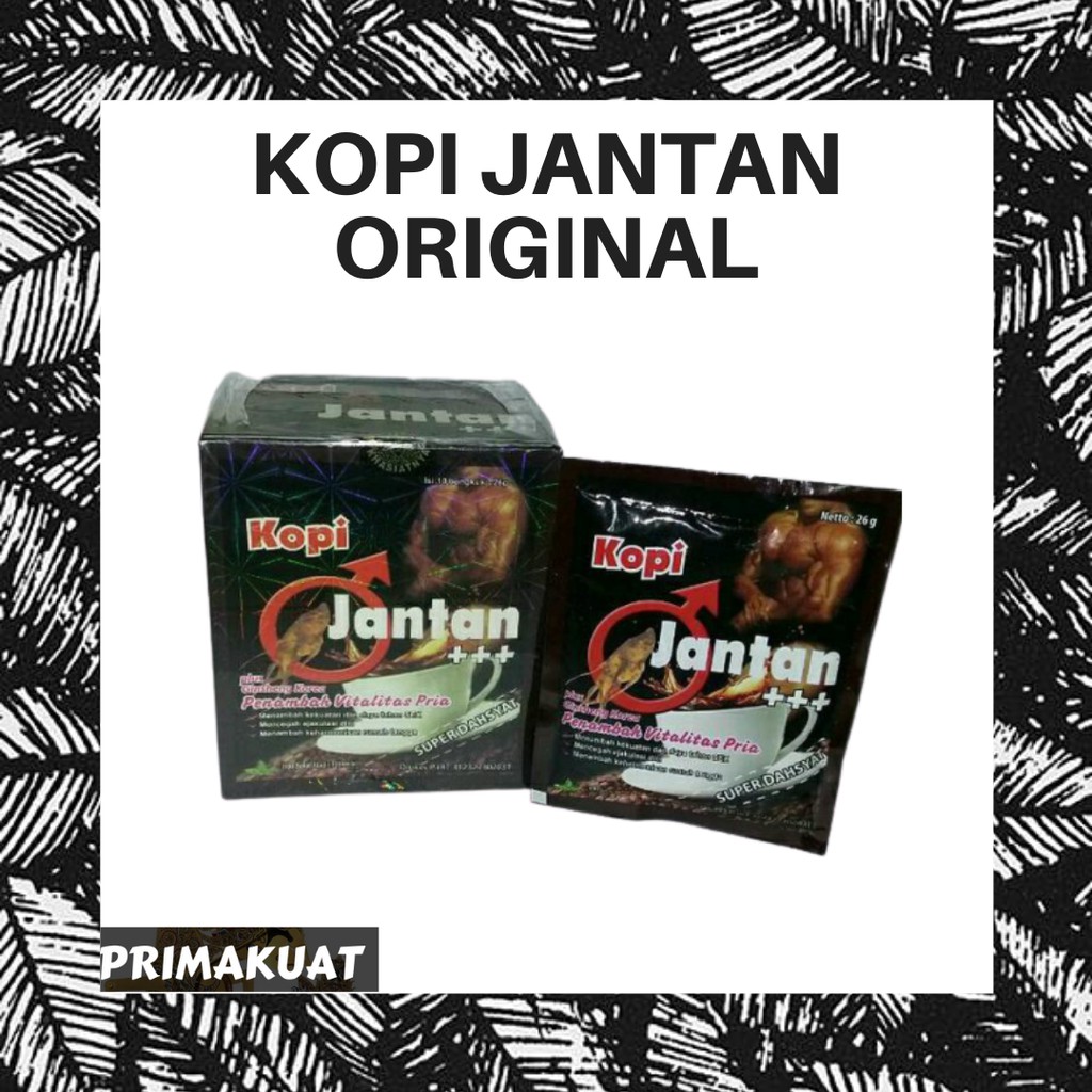 Jual KOPI-JANTAN ORIGINAL - KOPI STAMINA PRIA - KOPI-JANTAN ASLI | Shopee Indonesia
