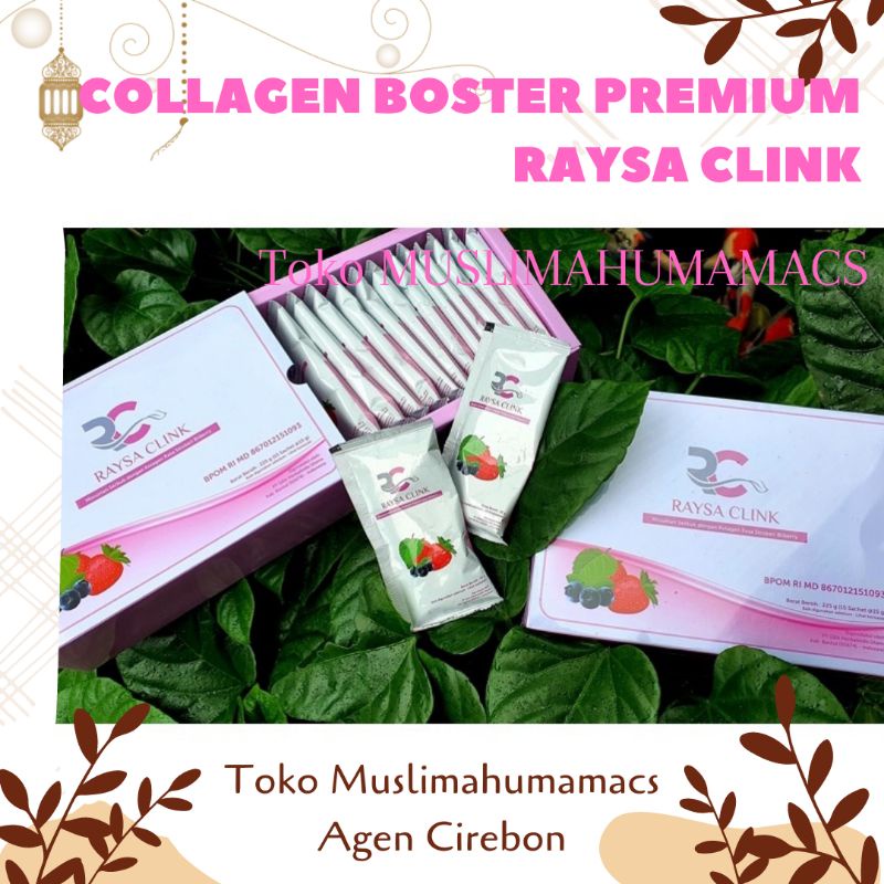 Jual COLLAGEN BOSTER RAYSA CLINK( HARGA 1 BOX) | Shopee Indonesia