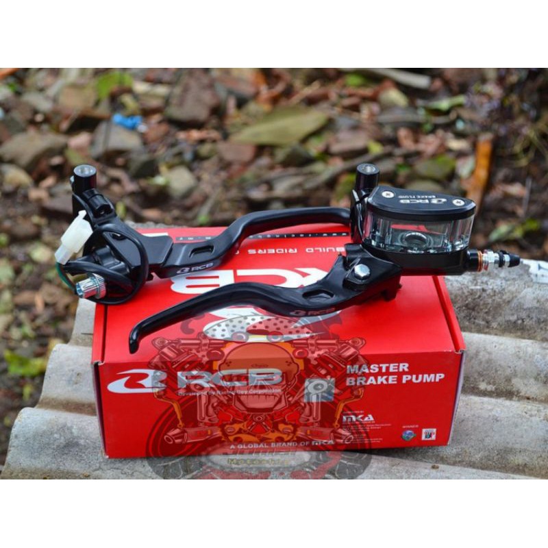 Jual MASTER REM RCB KANAN KIRI KOPLING UNIVERSAL 14MM OVAL VARIO BEAT ...