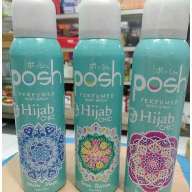 Jual POSH Hijab Perfumed Body Spray 150ml | Shopee Indonesia