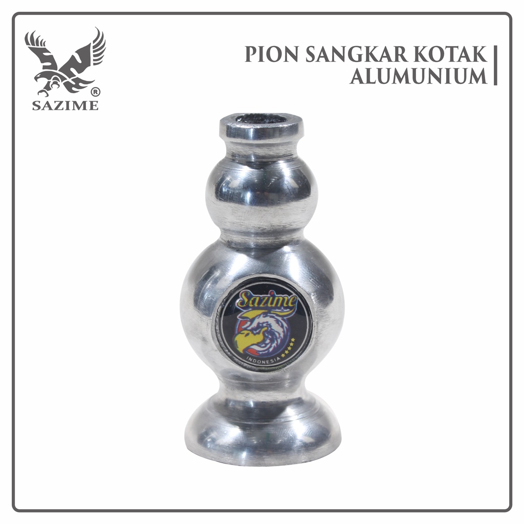 Jual PION ALUMUNIUM SANGKAR KOTAK / PETAK / KOPER SAZIME | Shopee Indonesia