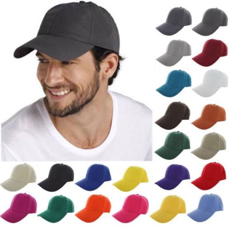 Jual Topi Baseball Cap Polos | Shopee Indonesia