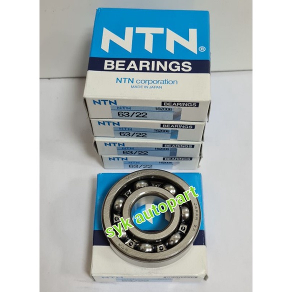 Jual Bearing 63/22 ntn original | Shopee Indonesia