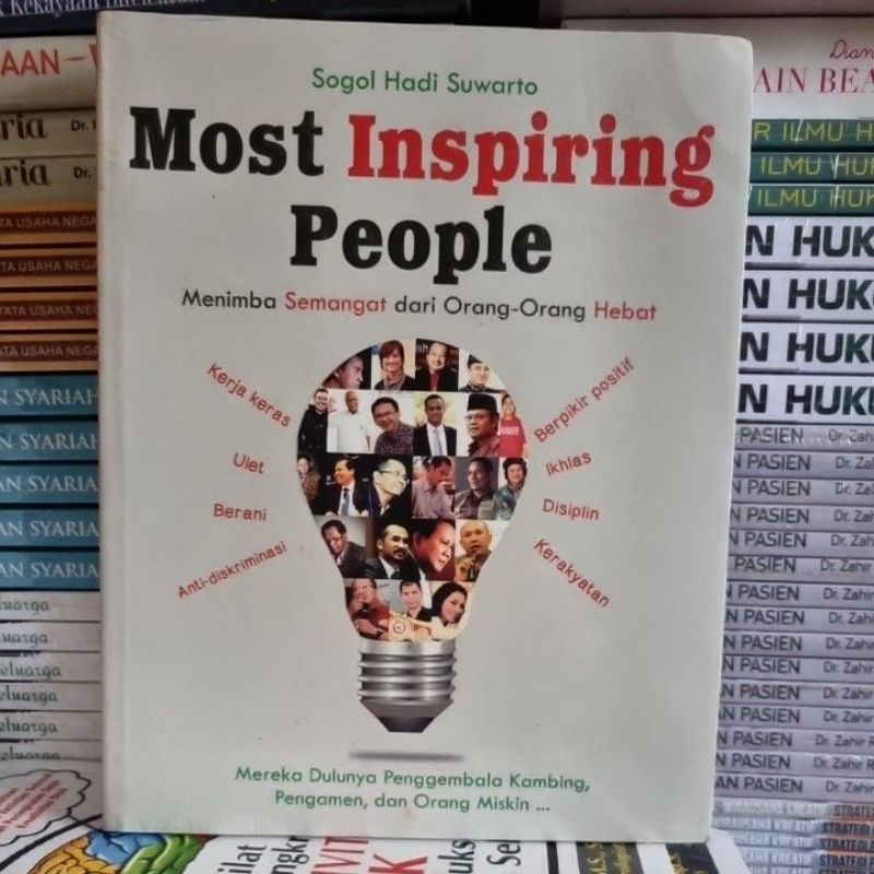 Jual Buku Motivasi Most Inspiring People | Shopee Indonesia