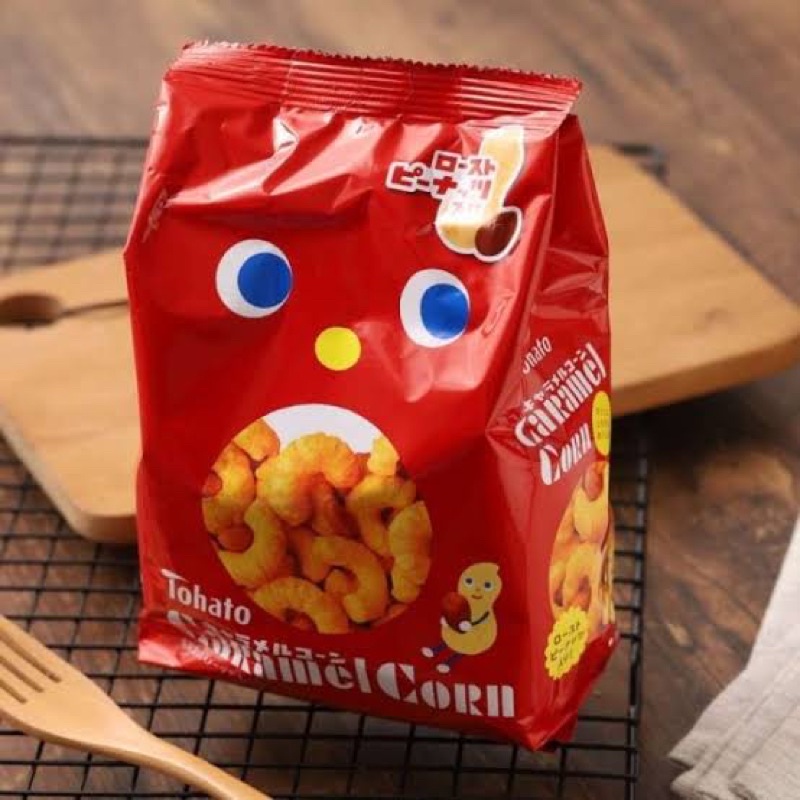 Jual Tohato Caramel Corn Snack Jagung Jepang Rasa Karamel 80gram ...