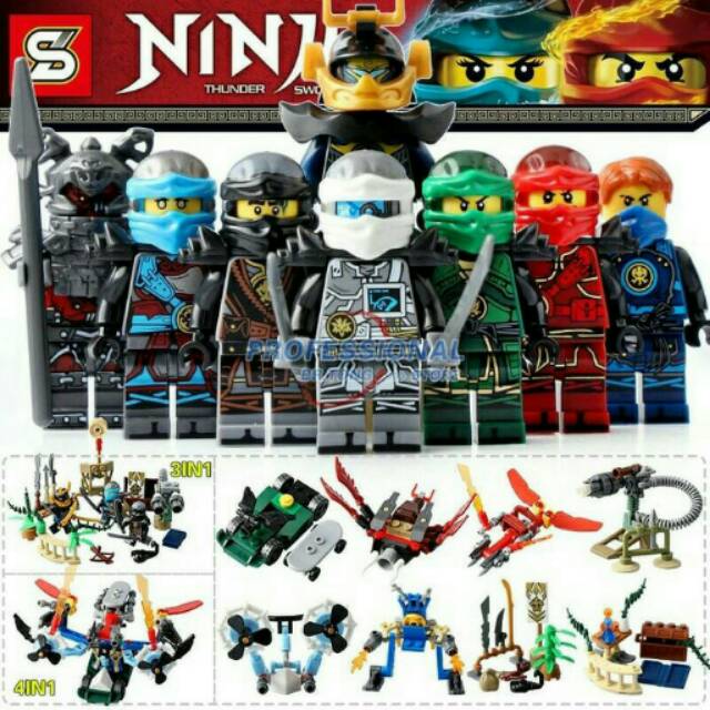 Jual Lego Bricks Cina Merk SY- Thunder of the strom- Bagus dan murah ...