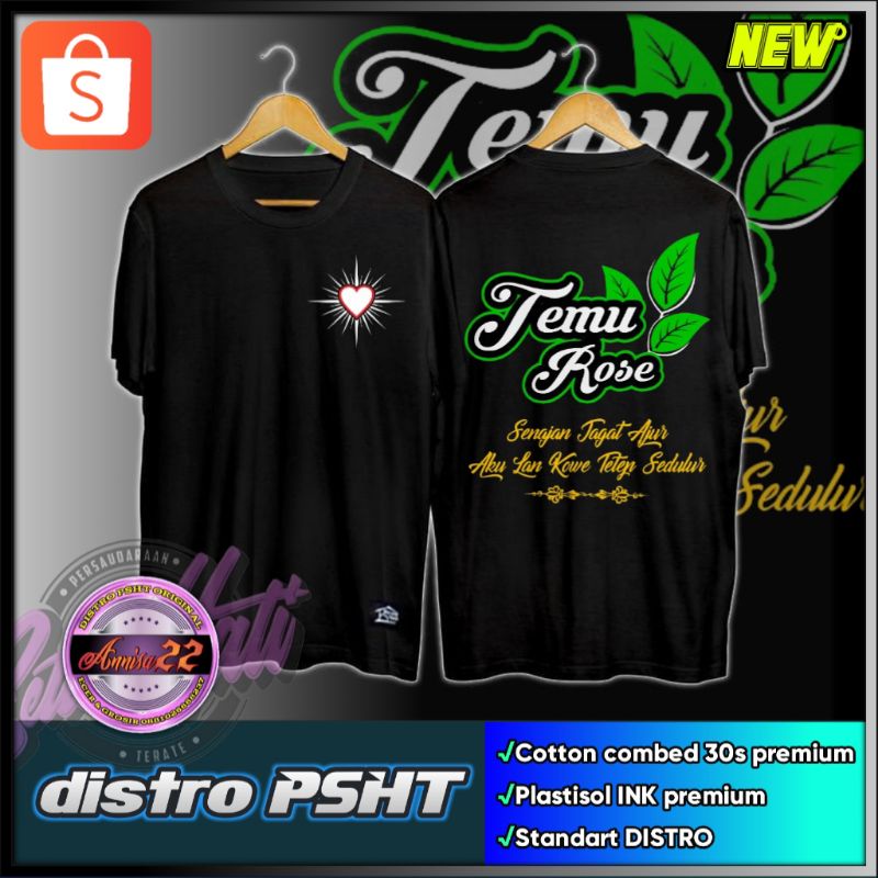 Jual KAOS PSHT 24S TEMU ROSE SIMPLE VIRAL (KODE B1) | Shopee Indonesia