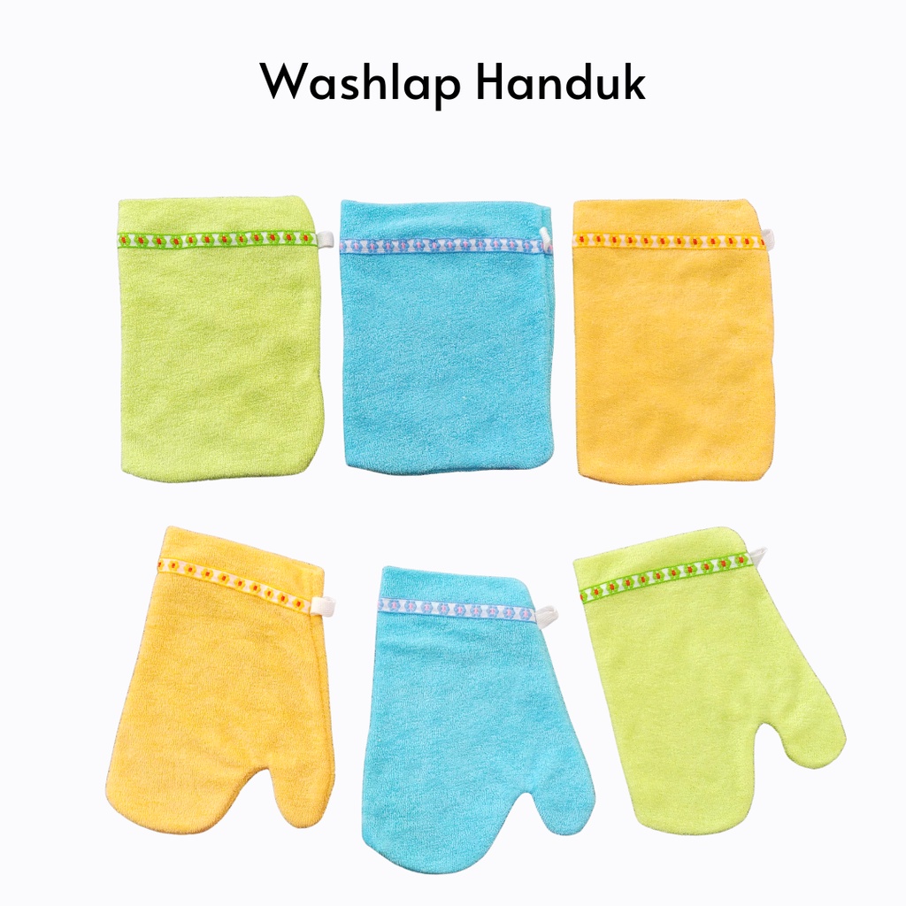 Jual 3 Pcs Washlap Handuk Washlap Bayi Jari Dan Kotak Halus Murah ...