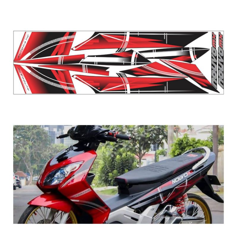Jual striping stiker nouvo z nouvo mx rpm | Shopee Indonesia
