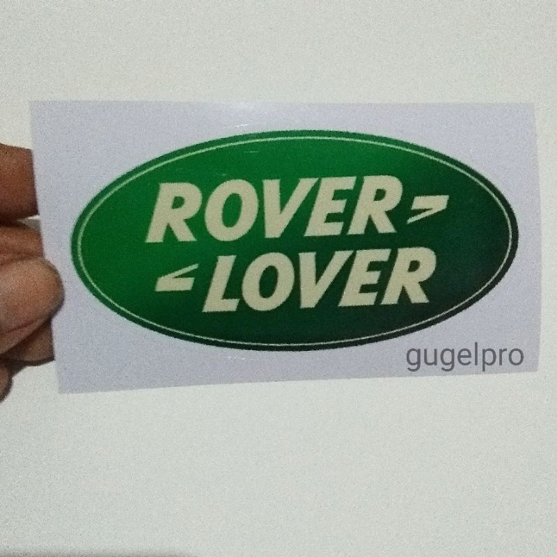 Jual Sticker Land Rover Lover | Shopee Indonesia