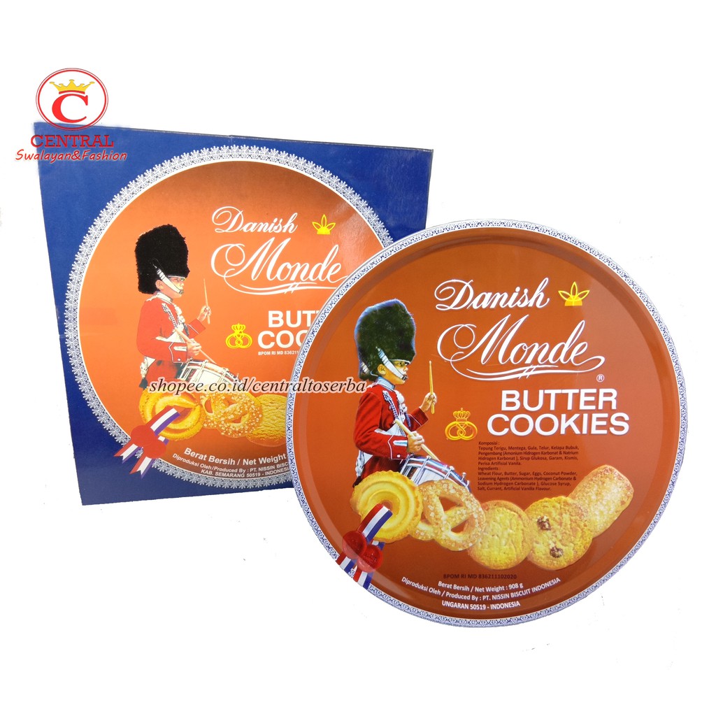 Jual Monde butter cookies 908g/centraltrenggalek | Shopee Indonesia