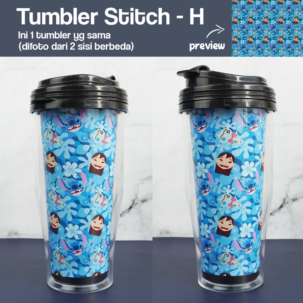 Jual Tumbler STITCH - Botol Minum Kartun Anak Teman Lilo Souvenir ...