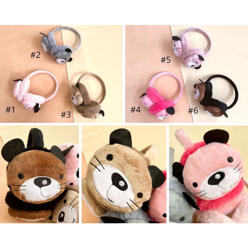 Jual Earmuff Penutup Telinga Bayi Anak Karakter Ultraman Bear Beruang ...