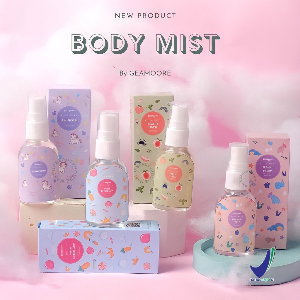 Jual GEAMOORE Body Mist 30ml | Shopee Indonesia