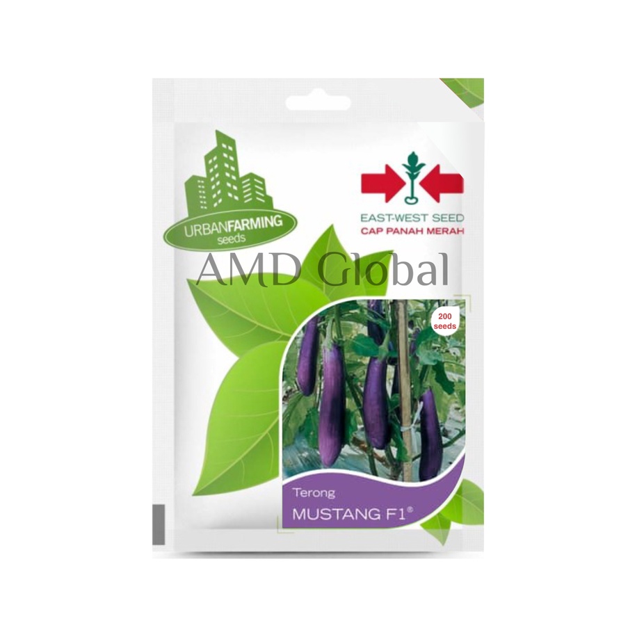 Jual Benih Terong Ungu Mustang F1 Cap Panah Merah Isi 200 Biji | Shopee Indonesia