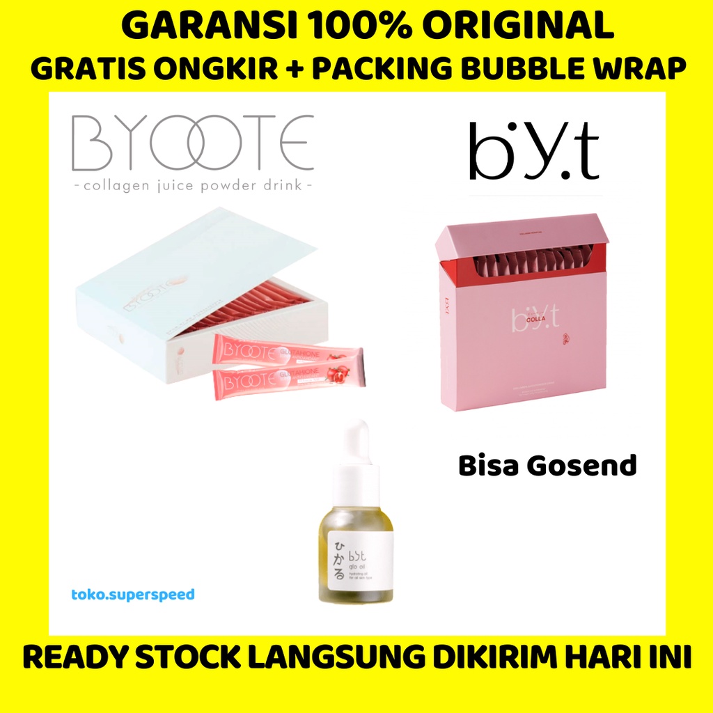 Jual Byoote / BYT Colla / BYT Glo Oil Serum Wajah 15ml Face Serum ...