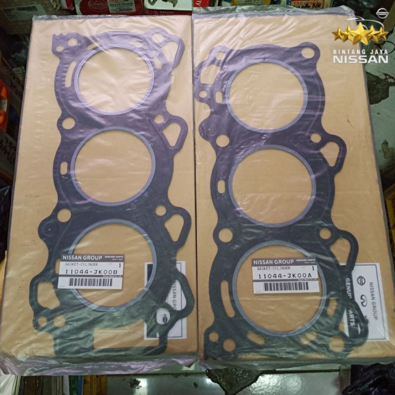 Jual Paking Gasket Cylinder Head Teana J31 J32 Elgrand E51 Set Original Nissan | Shopee Indonesia