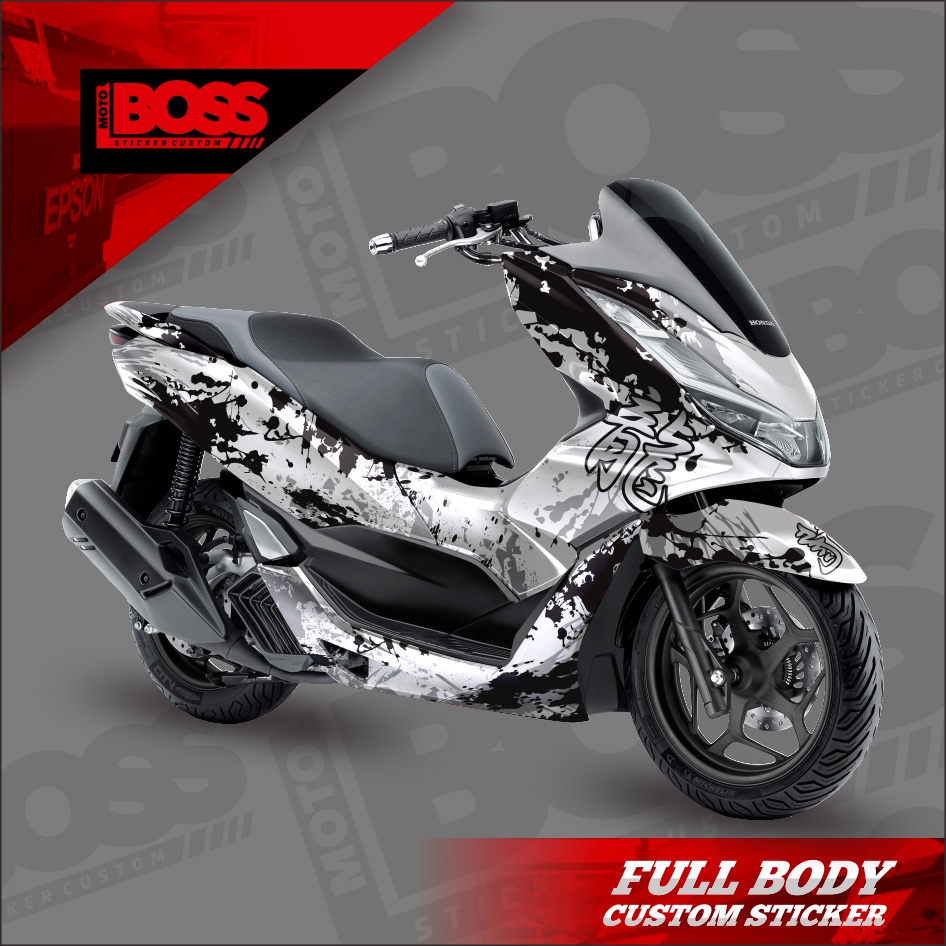 Jual Decal Sticker Stiker Honda PCX 160 Full Body Striping dekal stiker ...