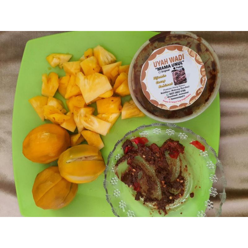 Jual Uyah Wadi Basah (Mama Unul Cup200ml Berat Bersih 100grm) | Shopee ...