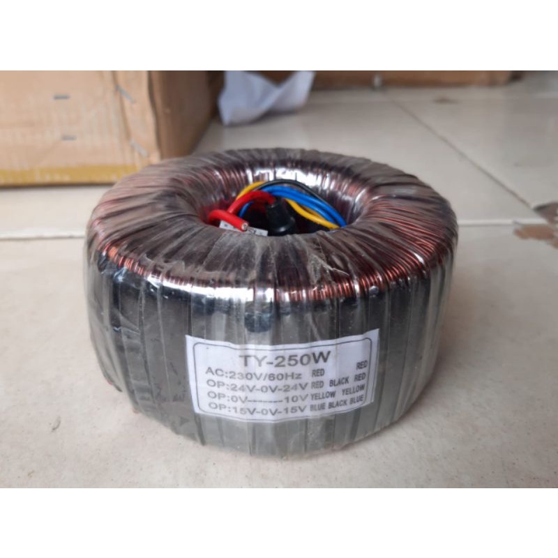 Jual Travo donat 250W 24V Trafo toroid 5A | Shopee Indonesia Jual Travo donat 250W 24V Trafo toroid 5A | Shopee Indonesia