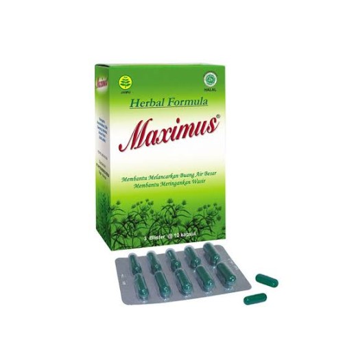 Jual Maximus herbal box ( 1 box isi 3 strip @ 10 tablet ) | Shopee ...