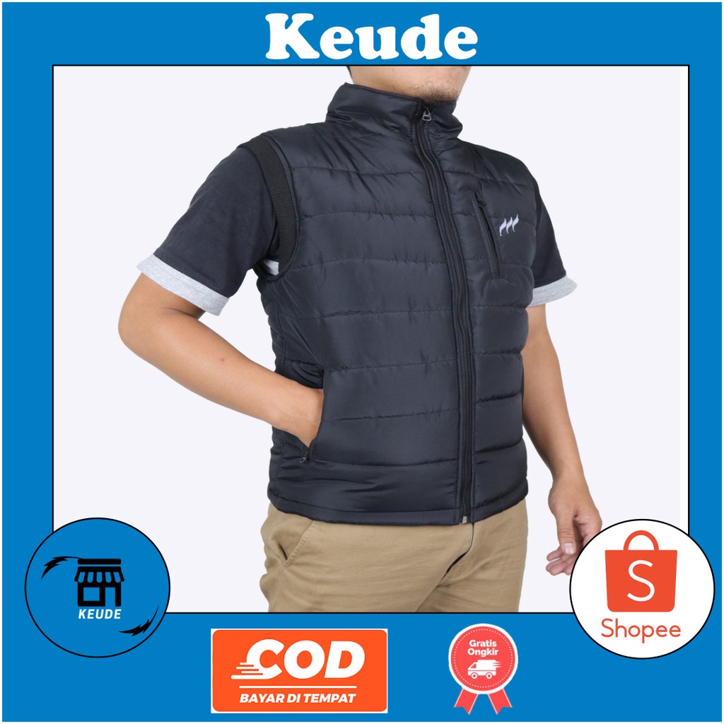 Jual Jaket Motor Rompi / Jaket Rompi Rider / Jaket Pria Rompi Casual ...