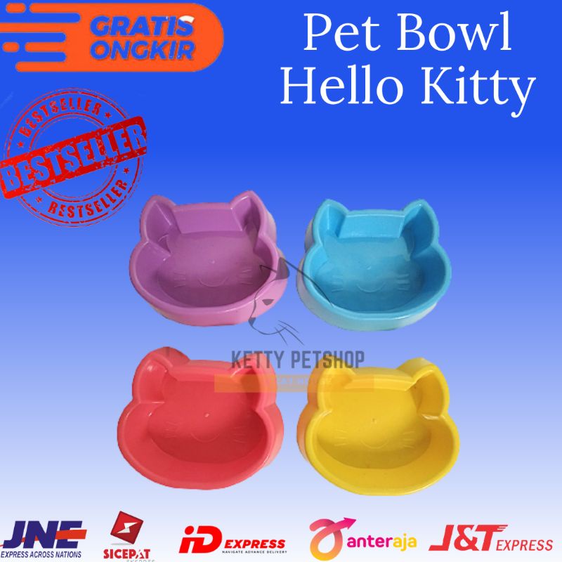 Jual TEMPAT MAKAN KUCING HELLO KITTY - MANGKOK MAKAN MINUM KUCING ...