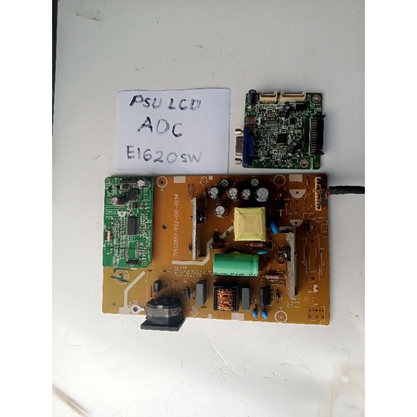 Jual POWER SUPPLY PSU+BOARD monitor AOC E1620SW (Second) | Shopee Indonesia
