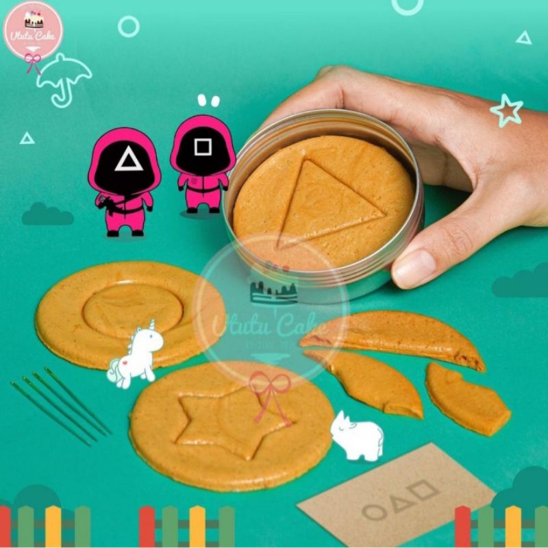 Jual [ READY DALGONA CANDY SQUIDGAME ASLI KOREA ]PERMEN DALGONA DALGONA CANDY KOREA CANDY ...