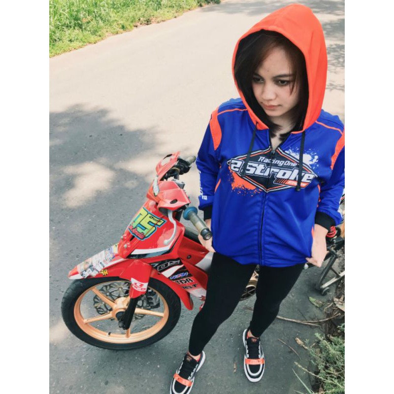 Jual Racing One / Jaket Racing 2 Stroke (03) / Desain Full Printing | Shopee Indonesia