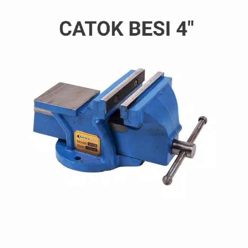 Jual Catok Paron 4" Catok Besi Ragum Benz | Shopee Indonesia