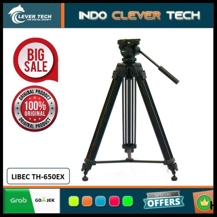 Jual Libec TH 650 EX Video Tripod System | Shopee Indonesia