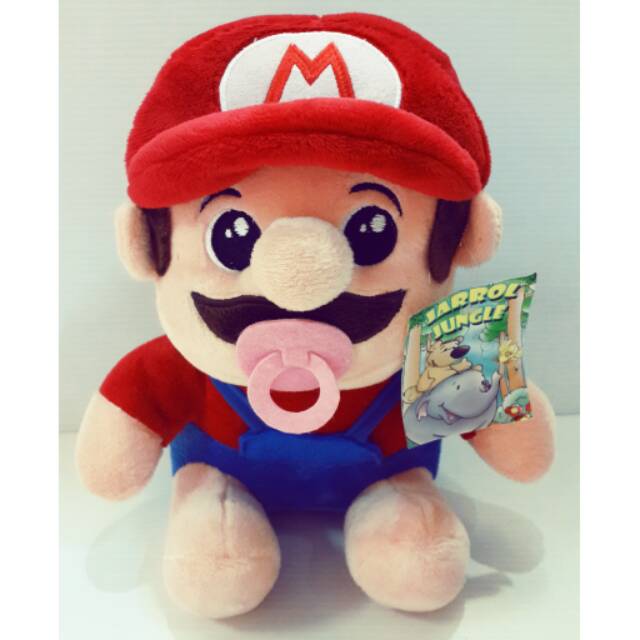 Jual Boneka Mario Luigi 24 Cm (Mario) | Shopee Indonesia