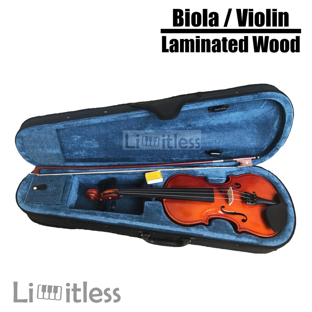Jual Biola / Violin Paladin 1/2 3/4 4/4 Laminated Wood Original ...