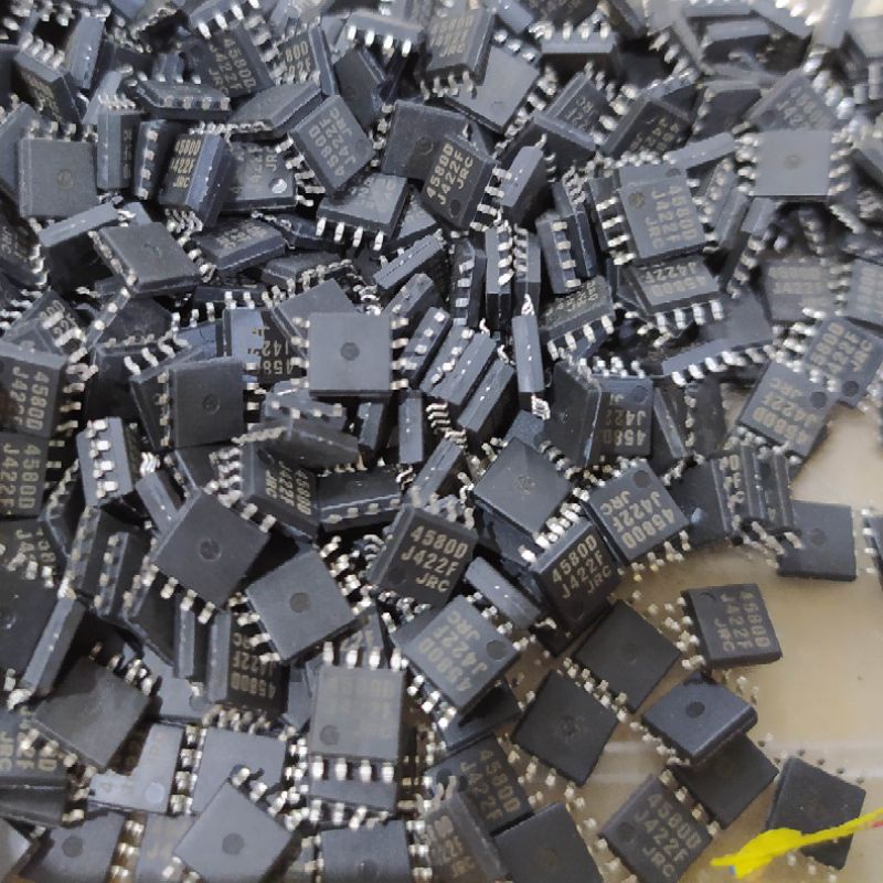 Jual IC JRC4580 SMD IC dual op amp JRC4580 SMD | Shopee Indonesia