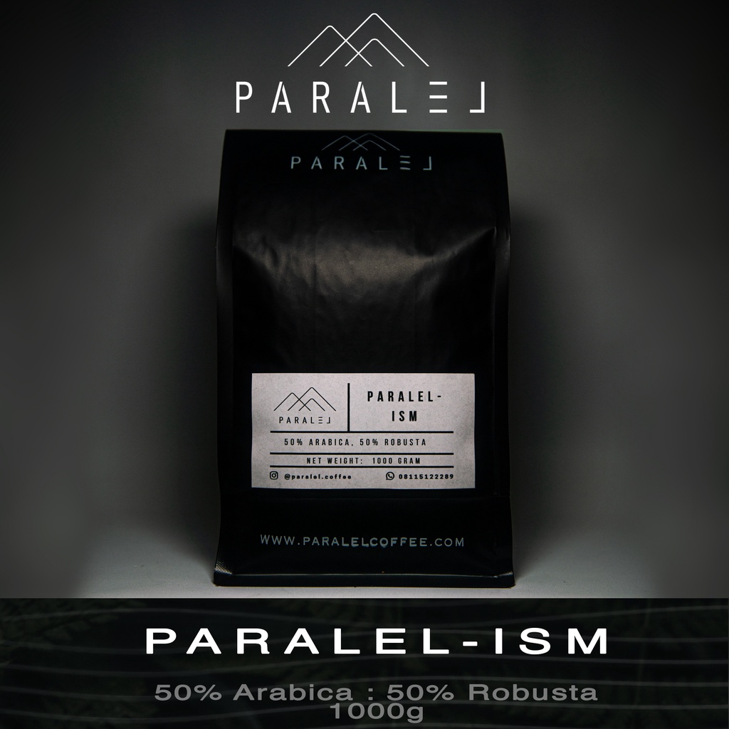 Jual Paralel-Ism 50% Robusta: 50% Arabica 1kg Coffee Beans Biji Kopi ...